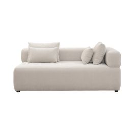 Beck Right Hand Chaise Longue – Parchment