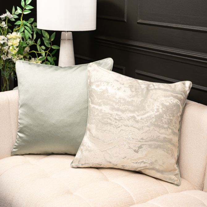 Jade Marble Square Cushion