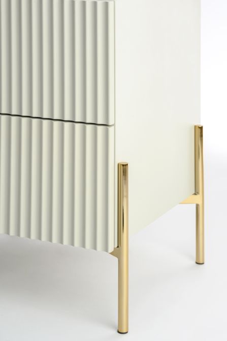 Lexington Pebble Grey Bedside Table