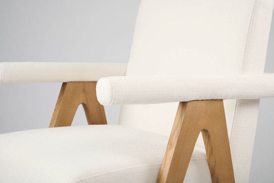 Archie Dining Chair – Ivory