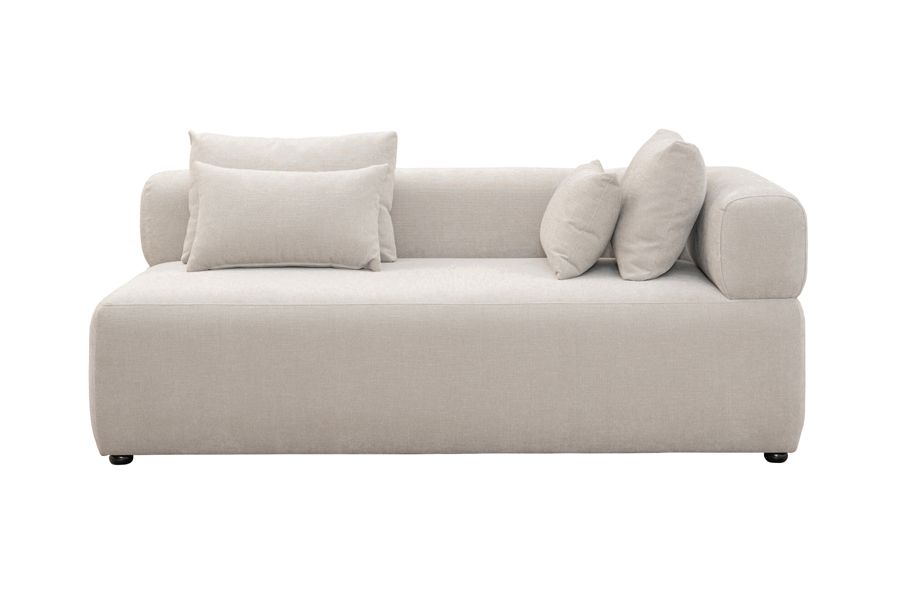 Beck Right Hand Chaise Longue – Parchment