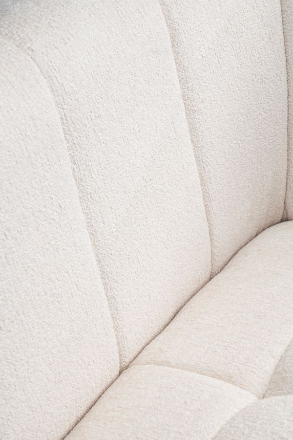 Essen Four Seat Sofa – Cream Chenille