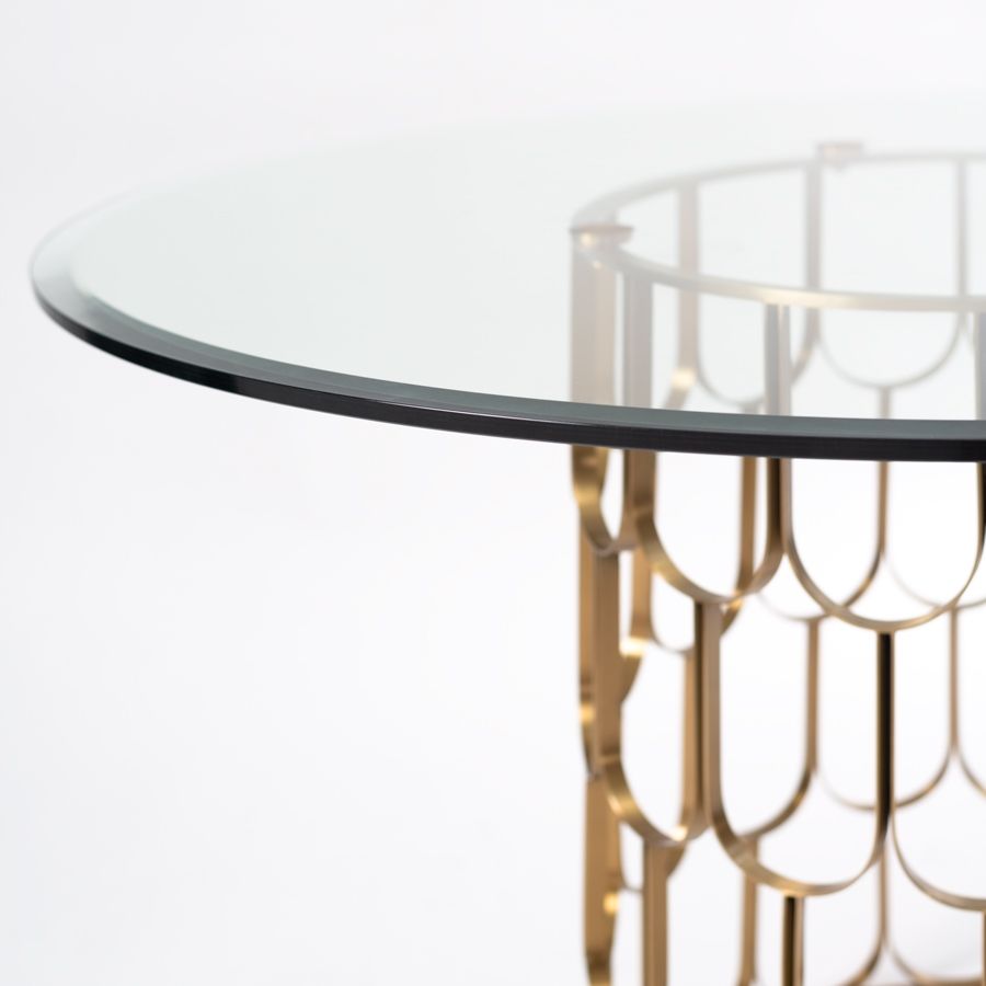 Pino Brass Dining Table / My-Furniture