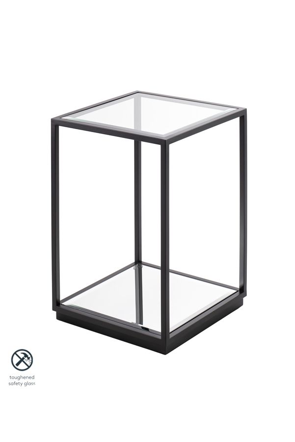 Rippon Black Square Side Table