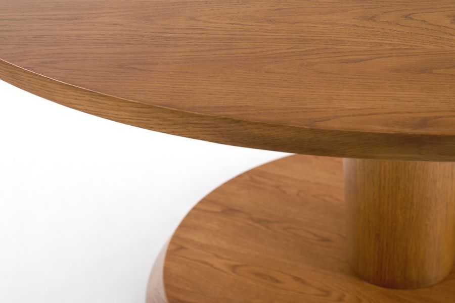 Sia 4-6 Seat Dining Table - Chestnut