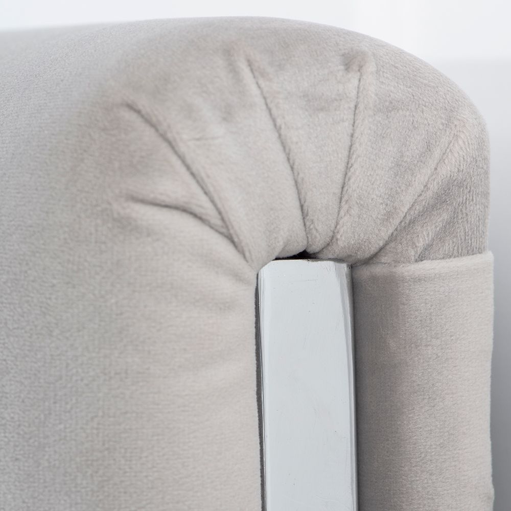 Stiletto Bed Silver