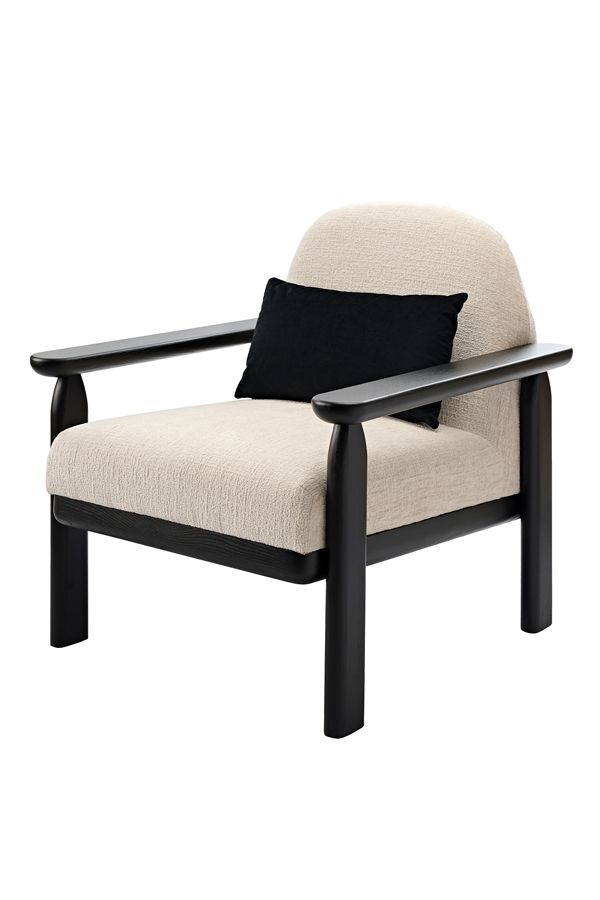 Waldo Armchair – Light Taupe Chenille